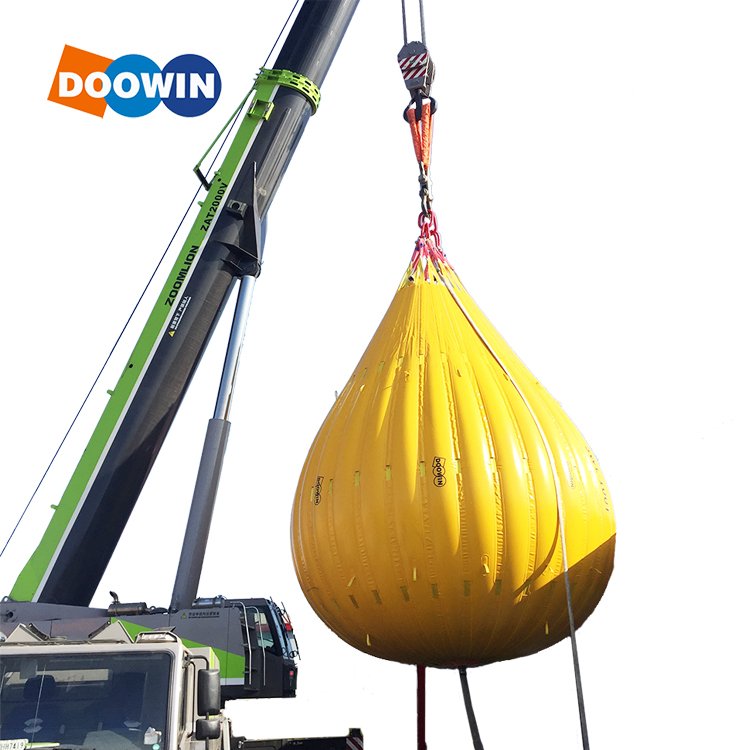 700T Load Test using Water Weight Bags - DOOWIN Load Testing